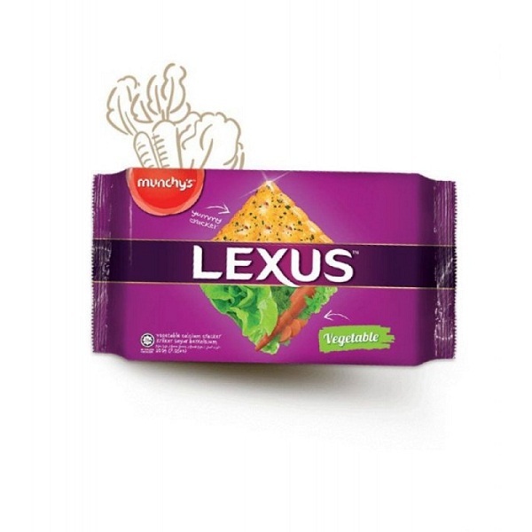 LEXUS Vegetable Calcium Cracker 200 gm