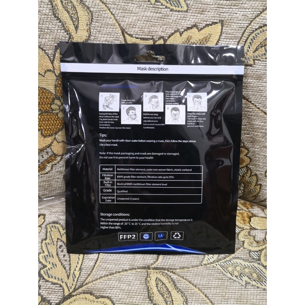 Self-inhalation Filter type Particulate prevention Mask, Particulate ...