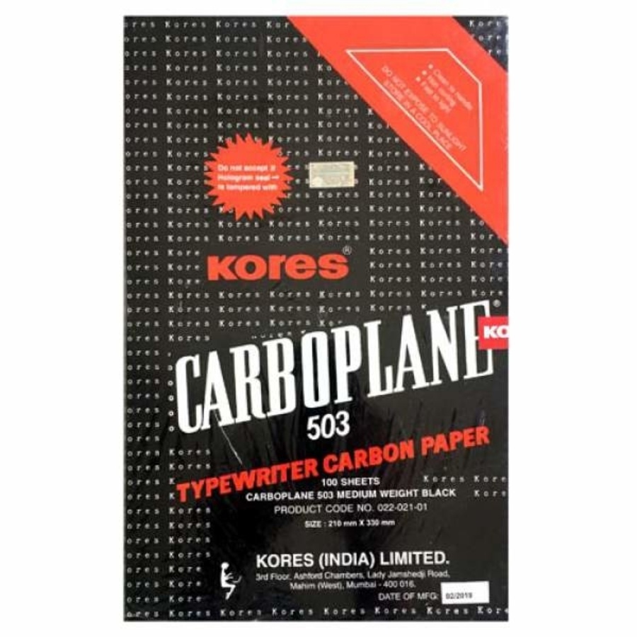 Kores Carbon Paper One Side Kores Carbon Paper One Side